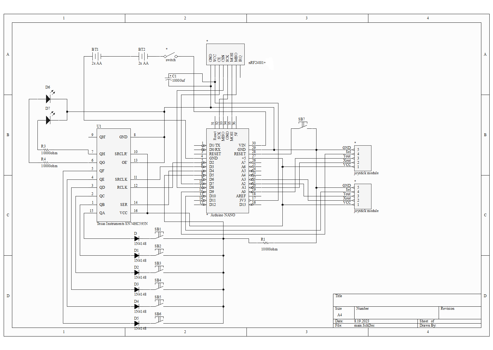 Diy Arduino Remote By Konpferd Download Free Stl Model