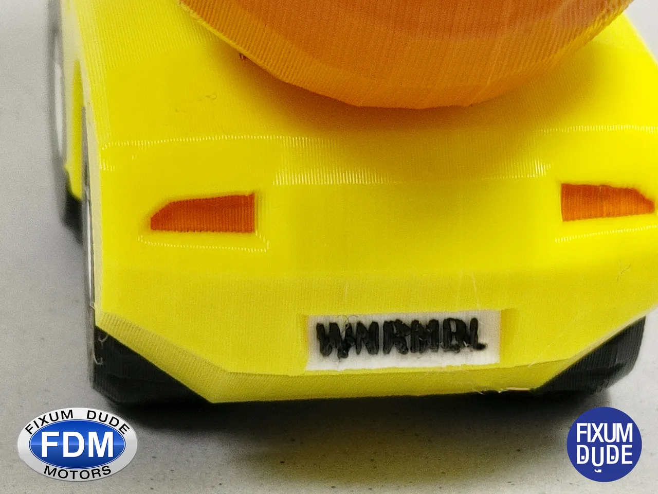 Fixum Dude Motors PiP Wienermobile by fixumdude | Download free STL ...