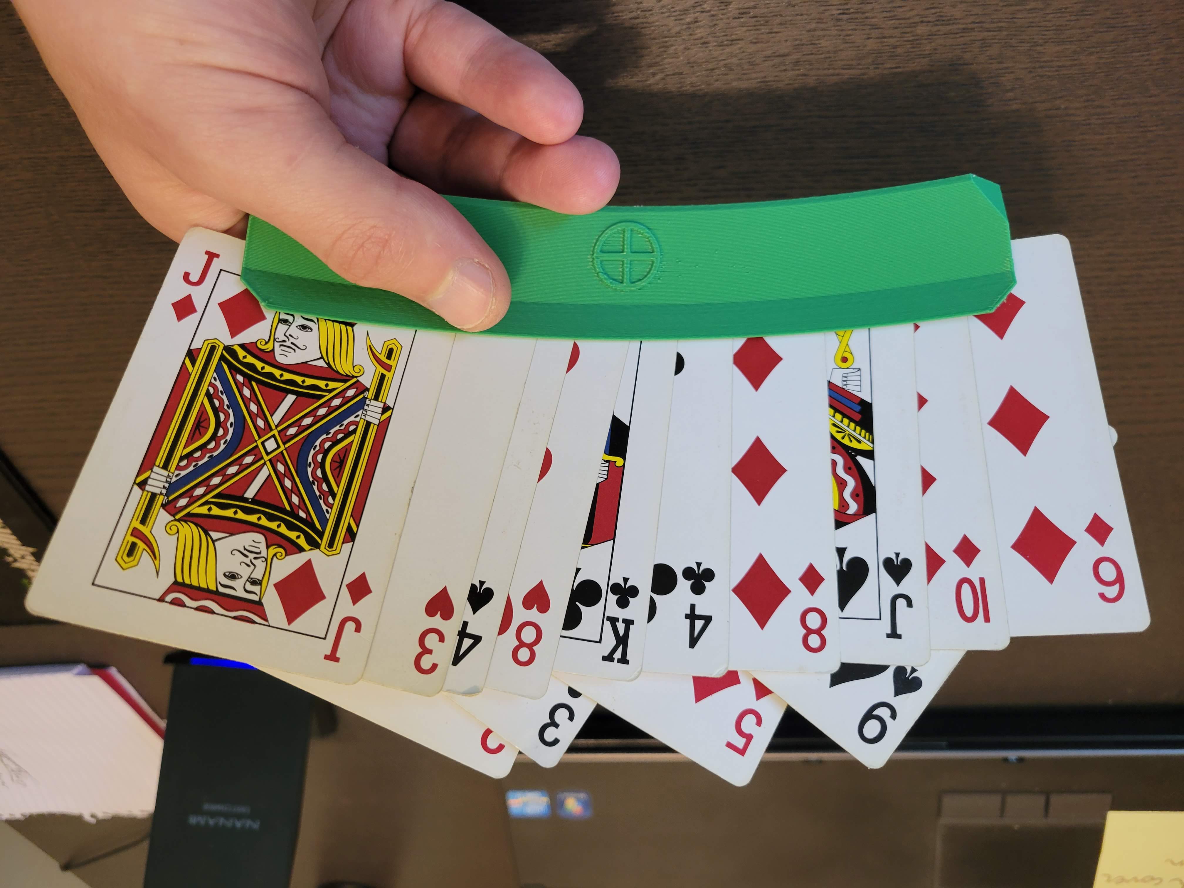 Playing Card Holder - 1 level by Crafter64 | Download free STL model ...