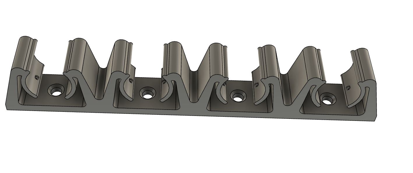 Electrical wiring duct holder by Marcus | Download free STL model ...