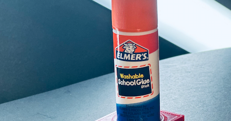 Simple yet useful singular glue stick holder! by Mikylah Hawk ...