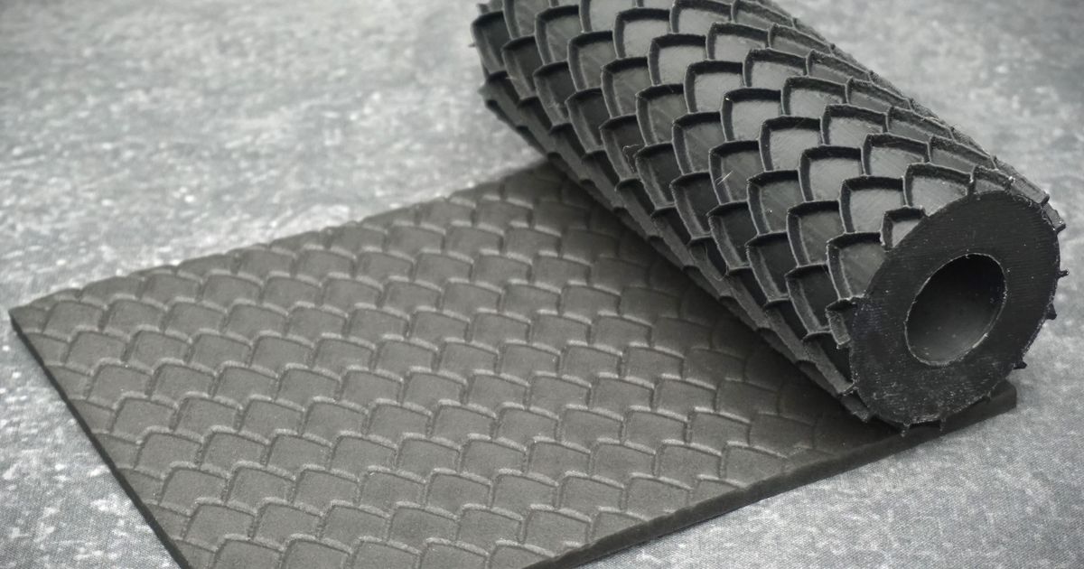 Textured Roll With Small Scale Pattern by Preischl 3D | Download free ...