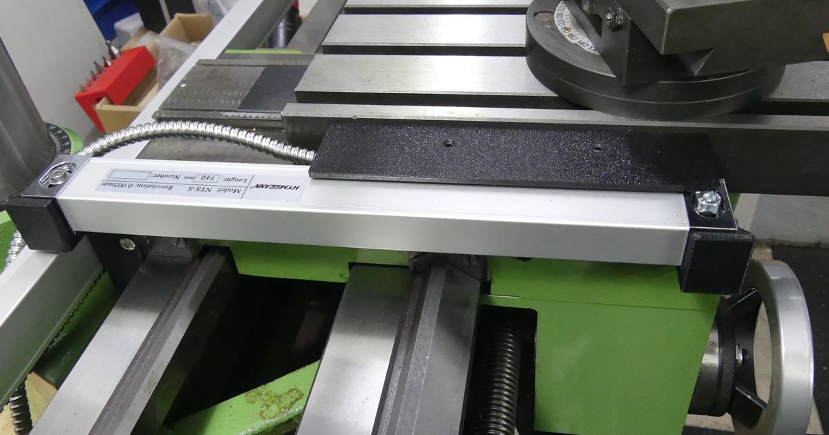 DRO X-Axis Mount by werz 99 | Download free STL model | Printables.com