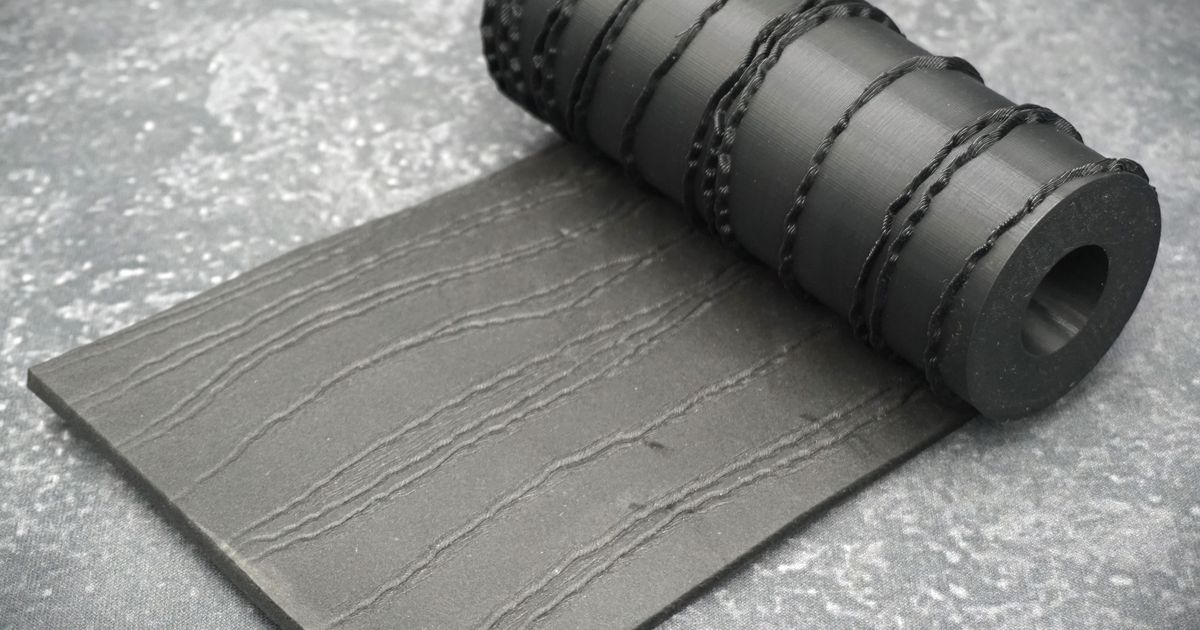 Textured Roll With Bone Pattern by Preischl 3D | Download free STL ...