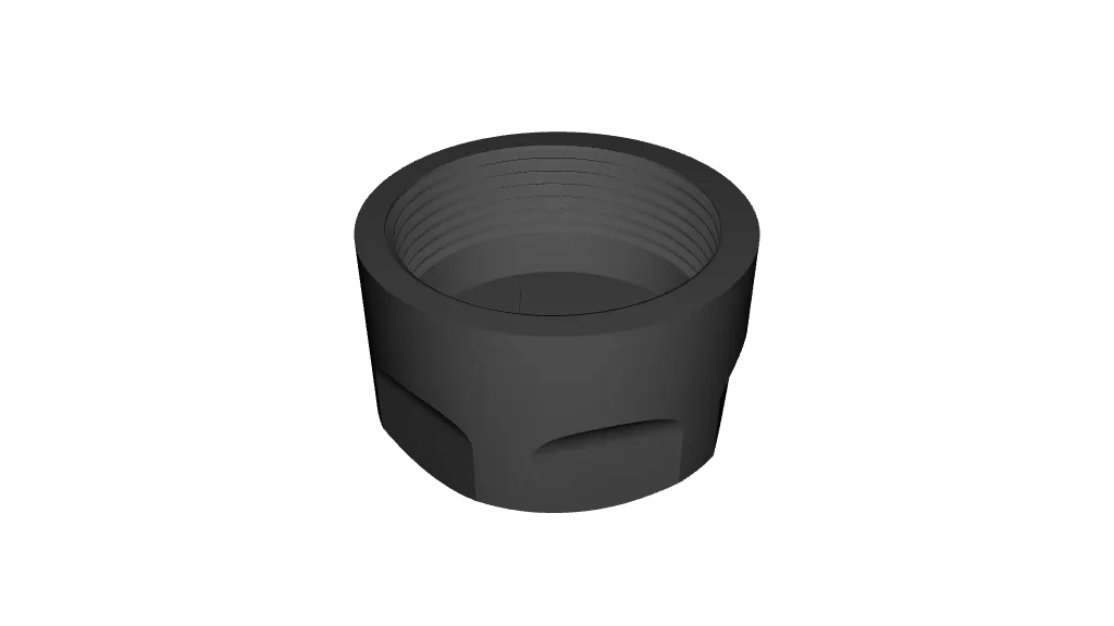 MTW 9 PDW Stock Buffer Tube Cap by Thor | Download free STL model ...
