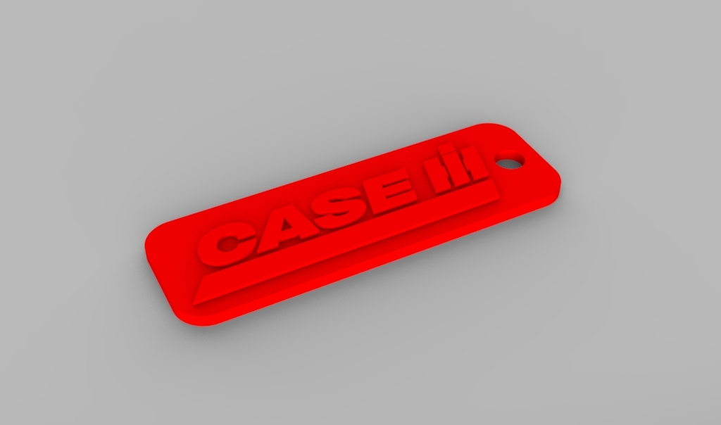 Case ih keychain by Argon | Download free STL model | Printables.com