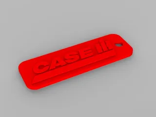 Case ih keychain by Argon | Download free STL model | Printables.com