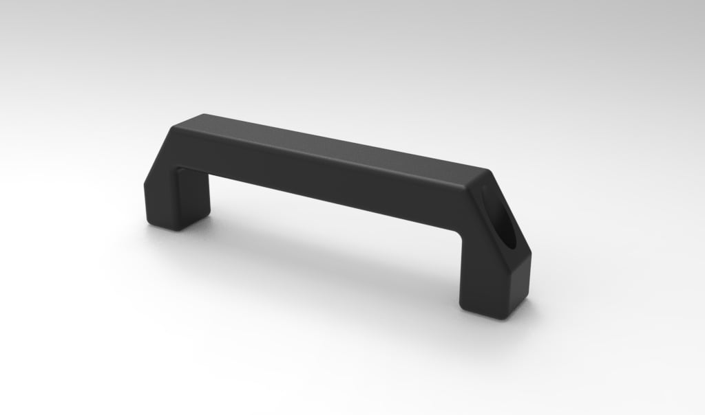 Plastic handle by Argon | Download free STL model | Printables.com