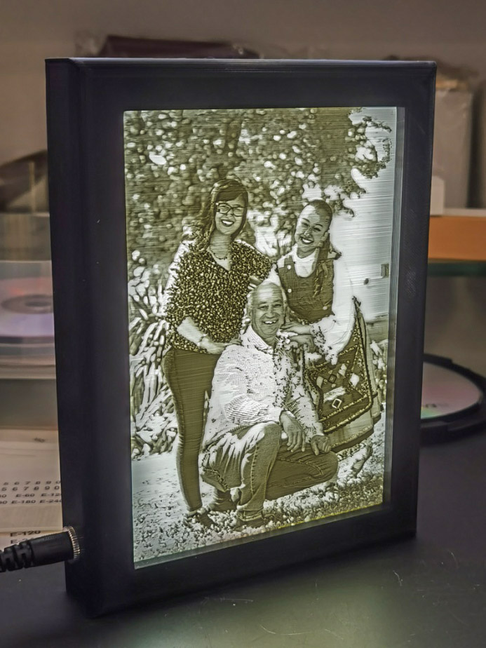 Photo frame for 10.5x15.2 cm Lithophane by Светослав Славев | Download ...