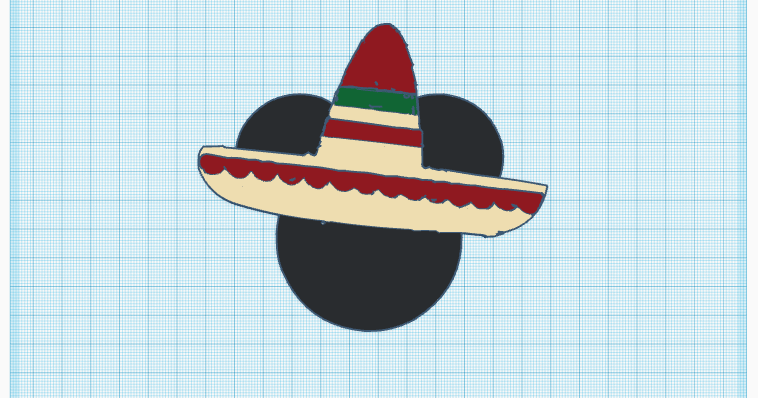 Sombrero Earrings by Kyle B Johnson | Download free STL model | Printables.com