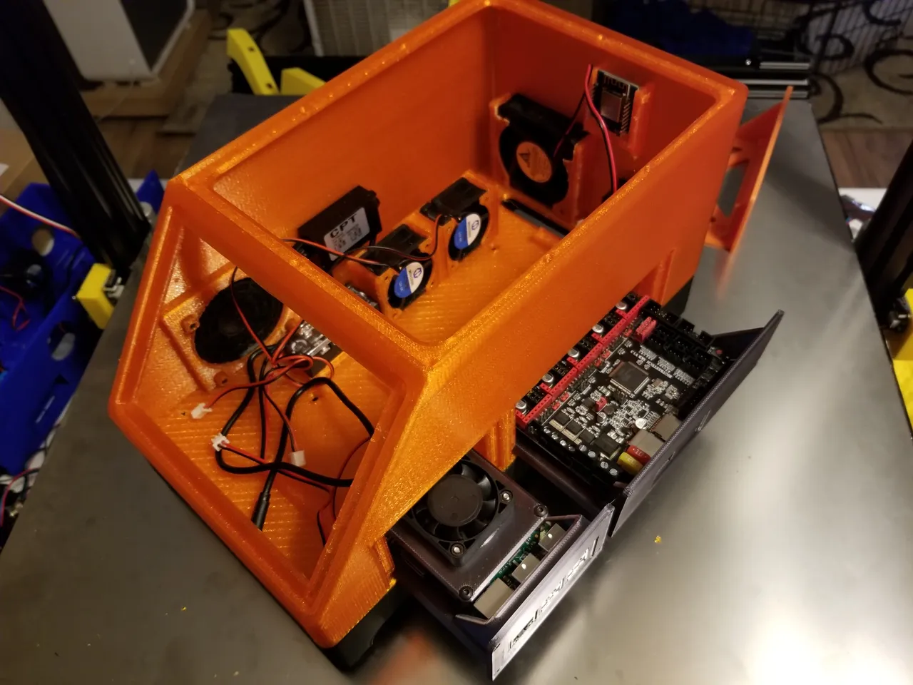 Stand Alone Main Control Case with Modular Mounts for Various Mainboards, Display's, CPU's and ...