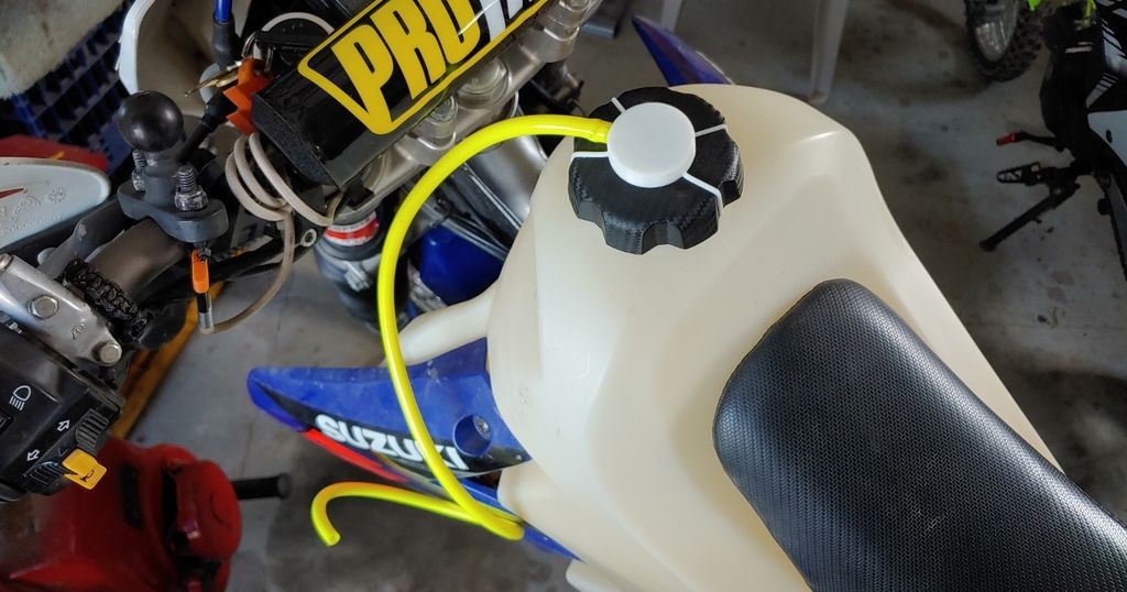 Acerbis Tank vent cover by olendorf | Download free STL model ...