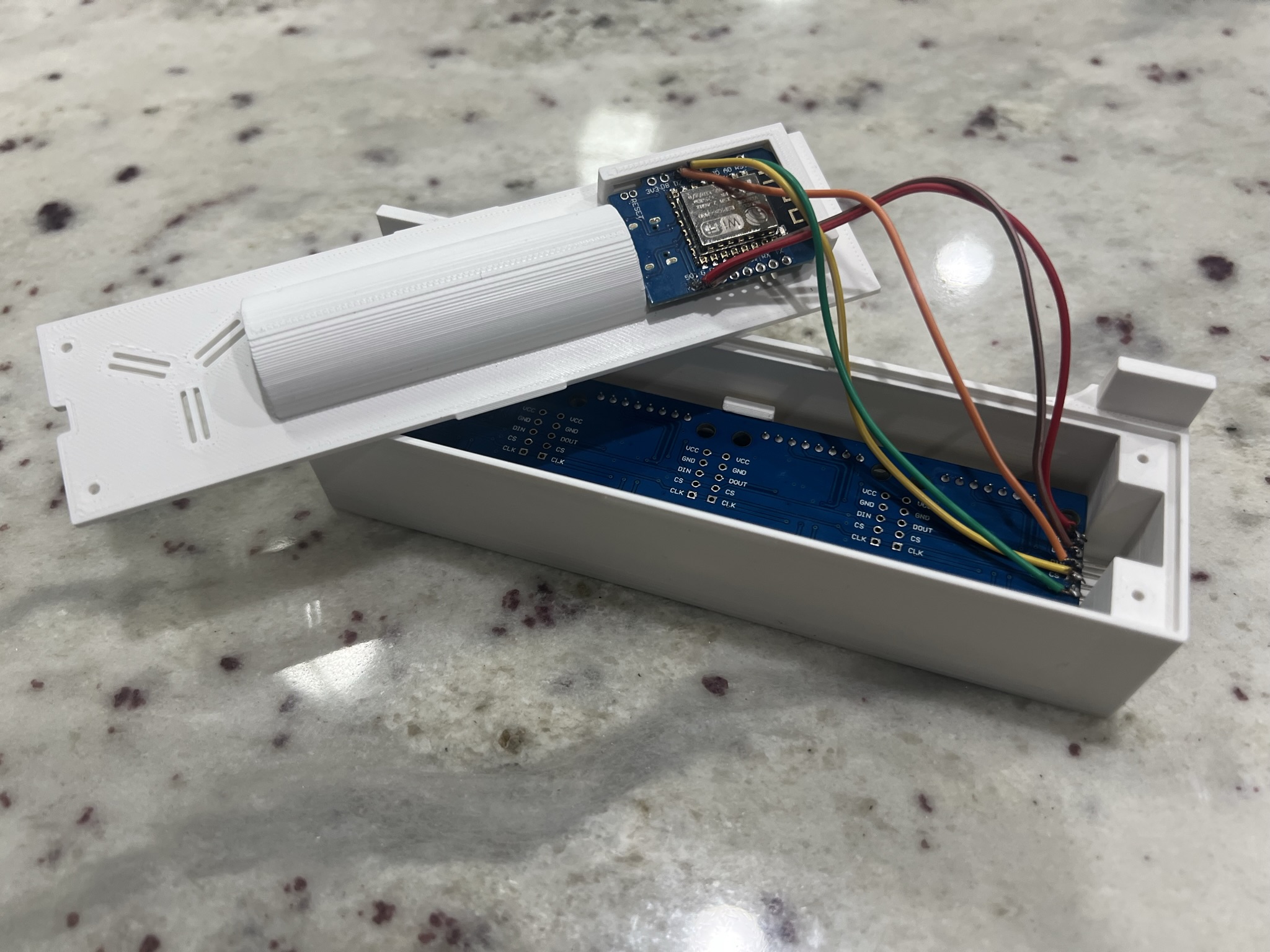 Esp8266 Wemos Clock News Weather Scrolling Marquee Revised By Mjxmoose