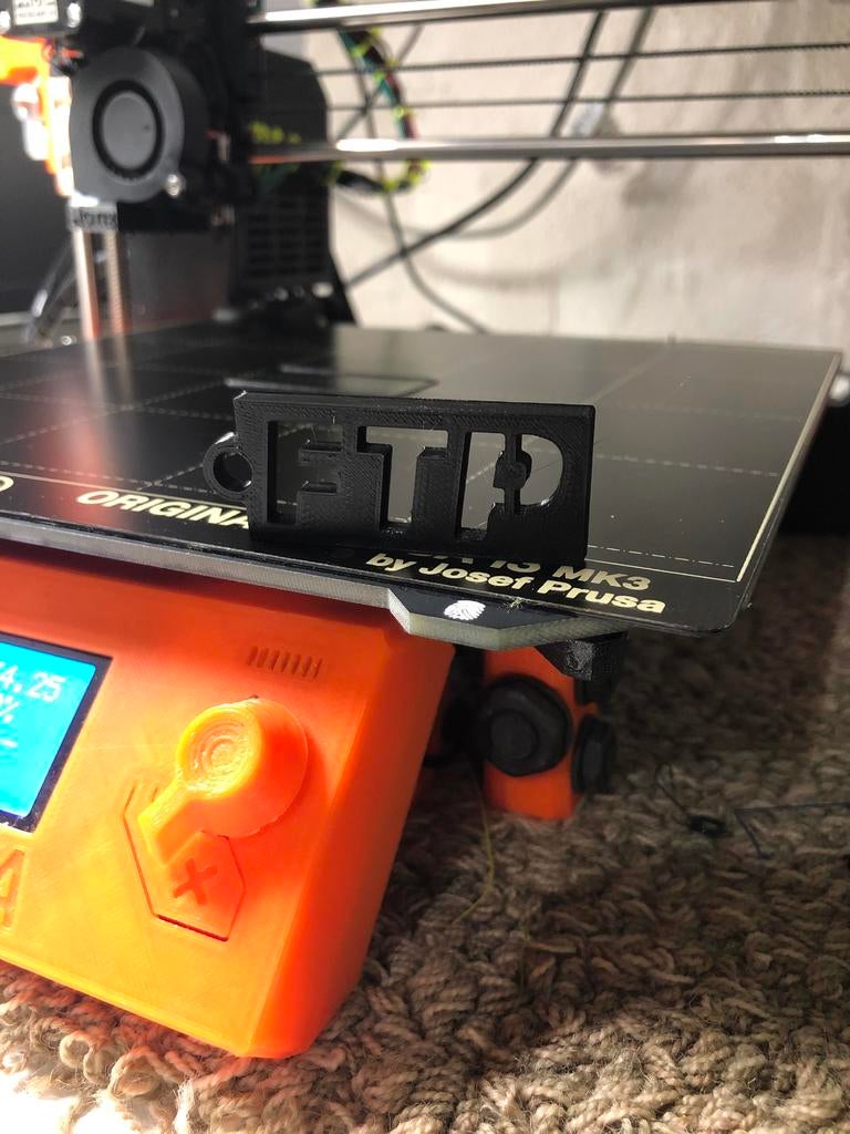 FTP Keychain by partypancake8 | Download free STL model | Printables.com