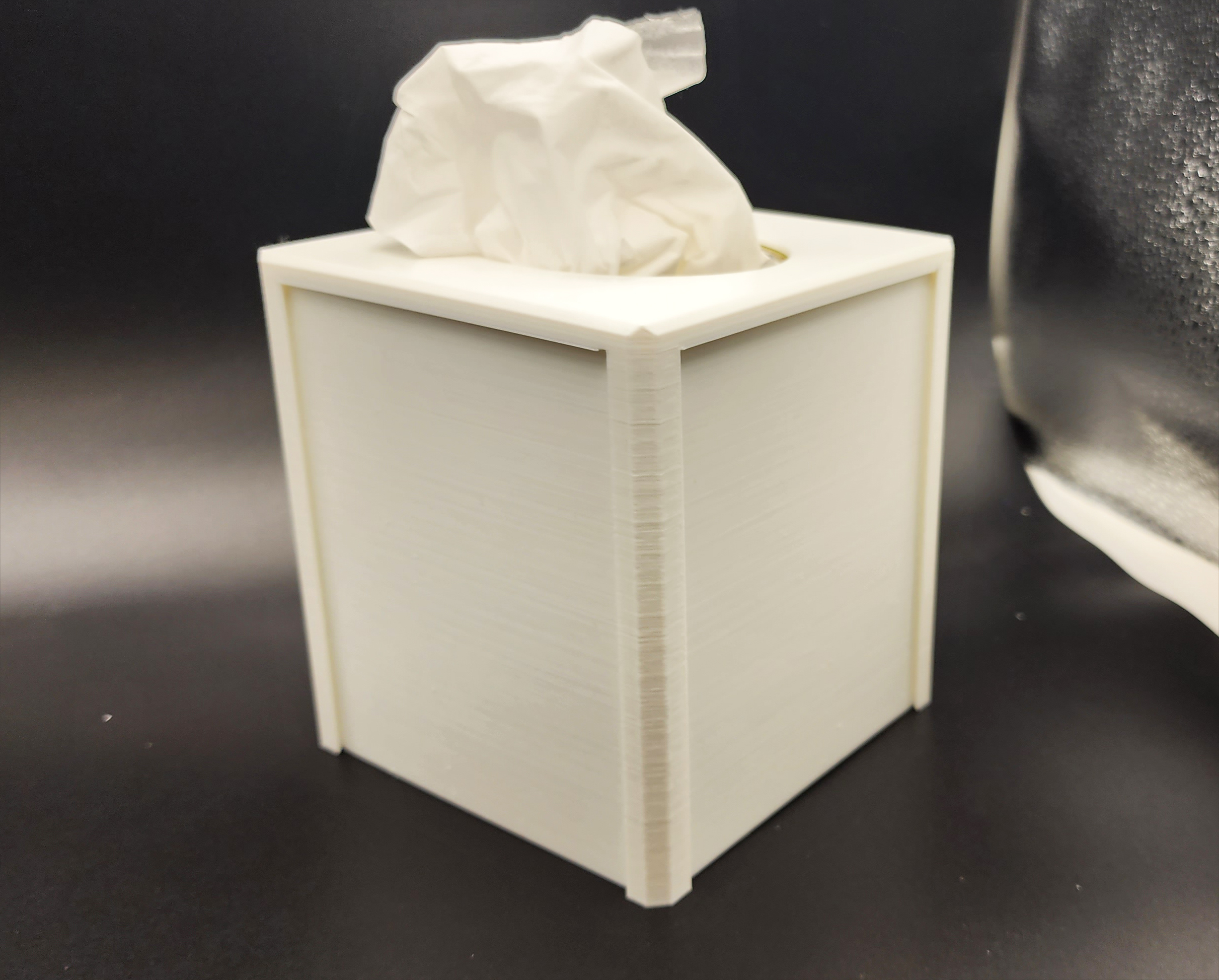 Tissue Box Cover w/Customizable Panels by Triple G Workshop | Download ...