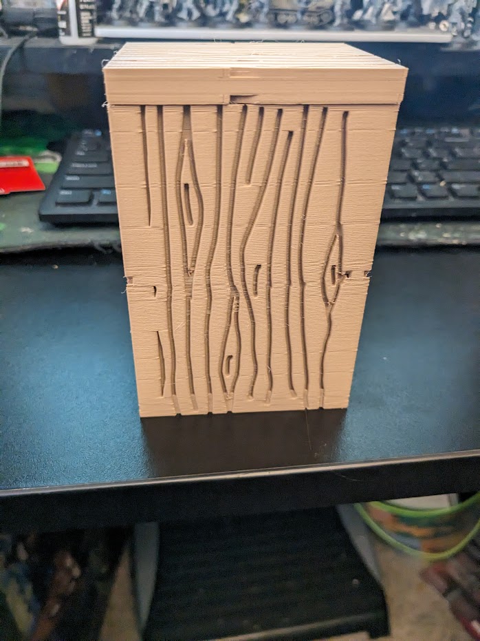 Wood grain storage box by DeathDealer | Download free STL model ...