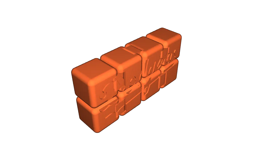 Dodgers infinity cube by chrisgabb | Download free STL model ...