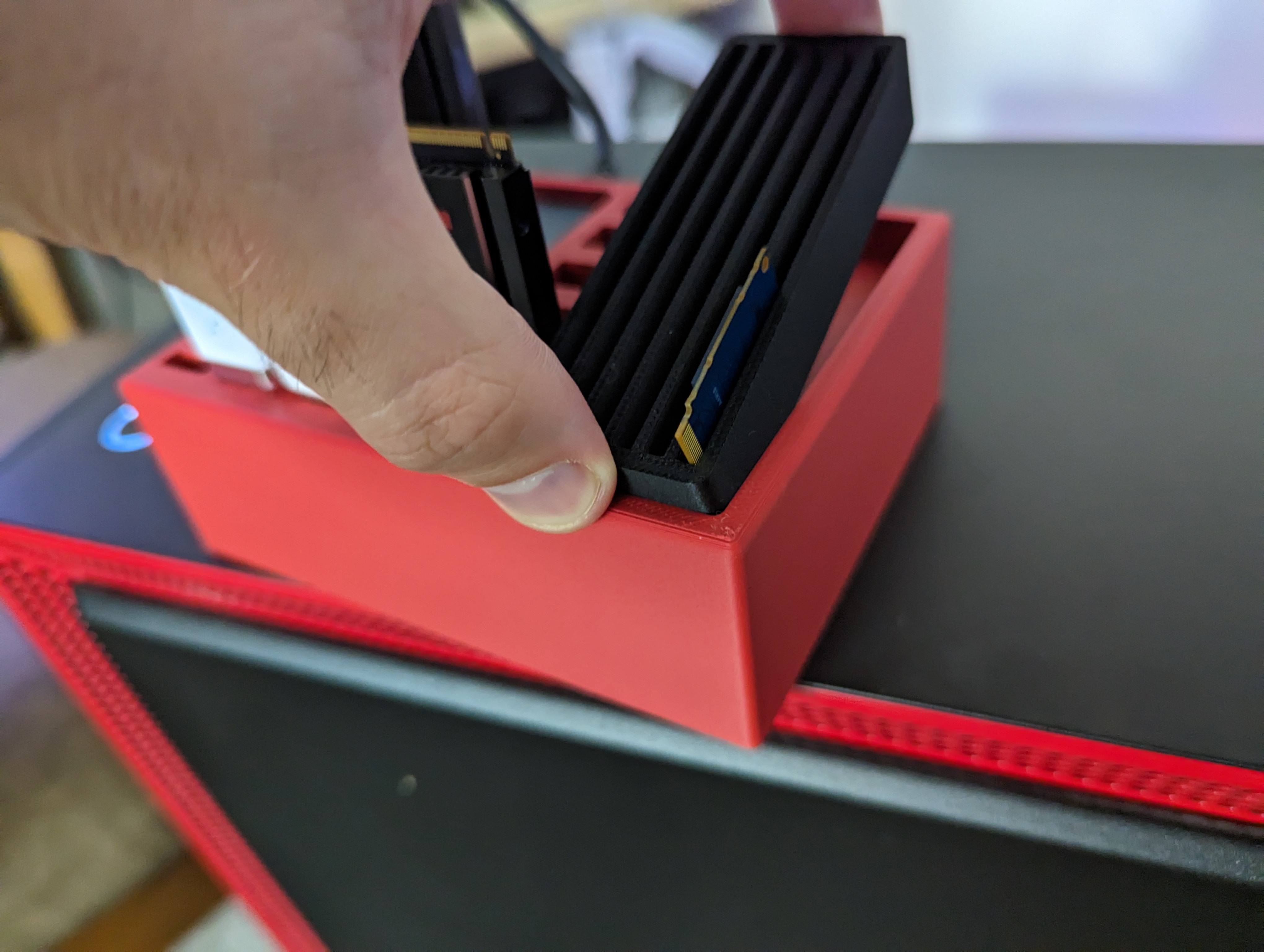 NVME/USB/ NVME controller desk organizer by Seapanda | Download free ...