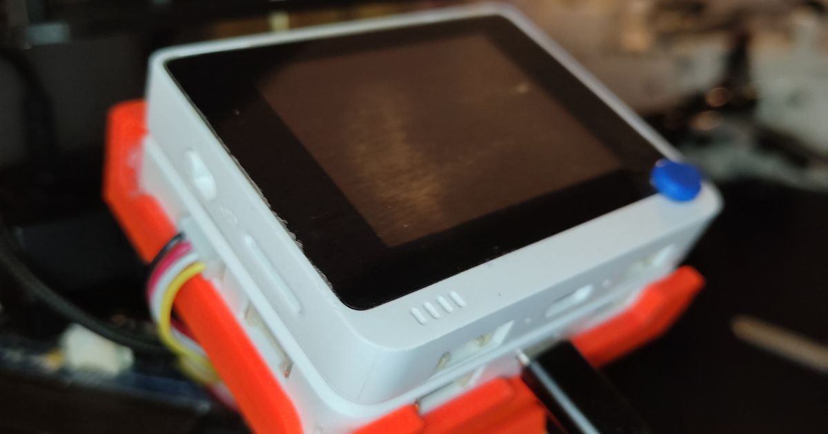 Wio Terminal Holder (M3) by adityakamath | Download free STL model ...