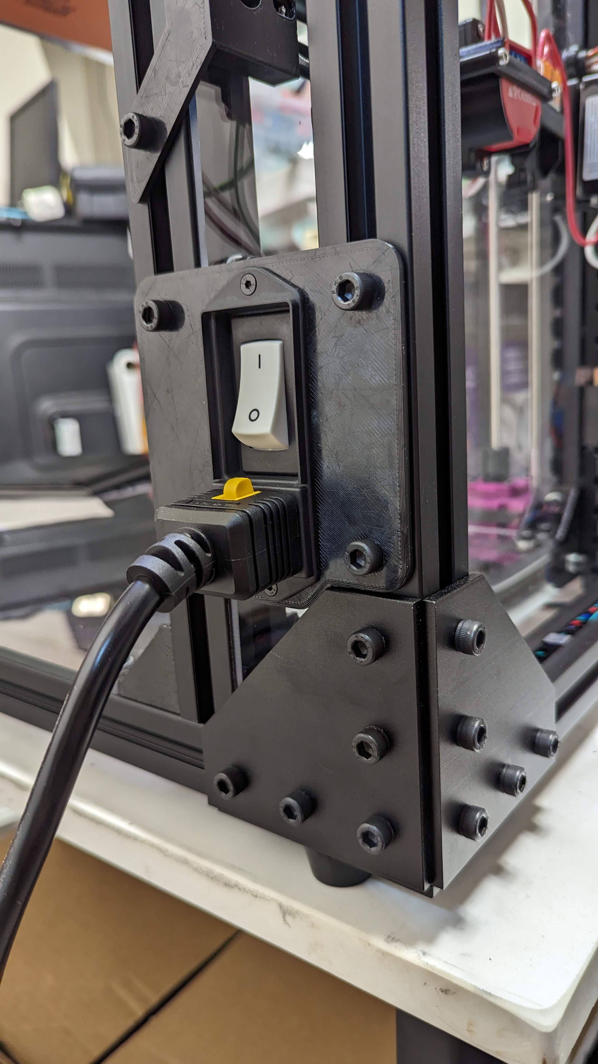 VCore 3.1 Power Connector Box by Graham Robinson | Download free STL ...