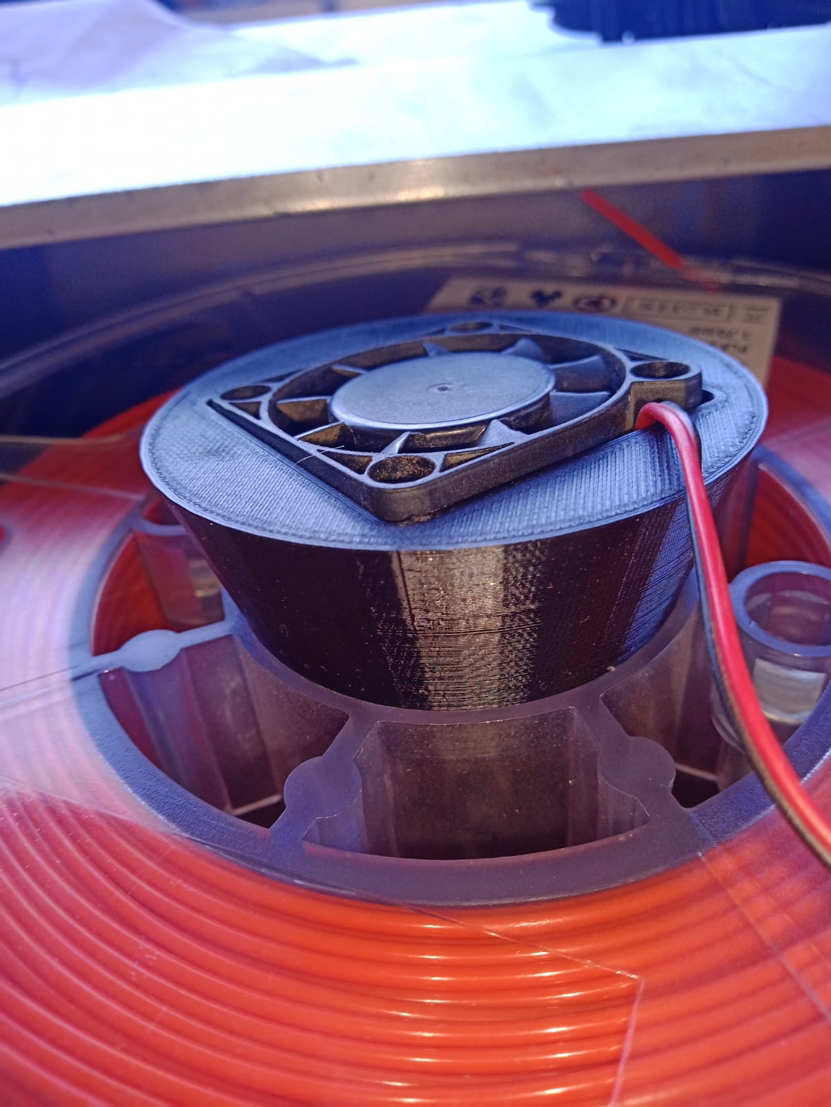 Parametric Filament Dryer Fan Hub by alromh87 | Download free STL model ...