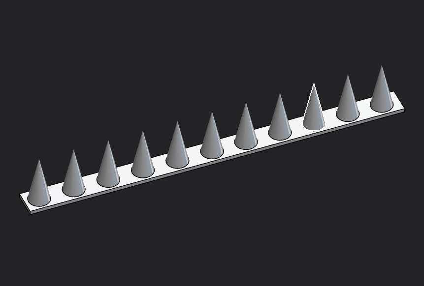 Anti Pigeon Spike by maxhanafi | Download free STL model | Printables.com