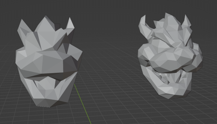 Low Poly Bowser by alromh87 | Download free STL model | Printables.com