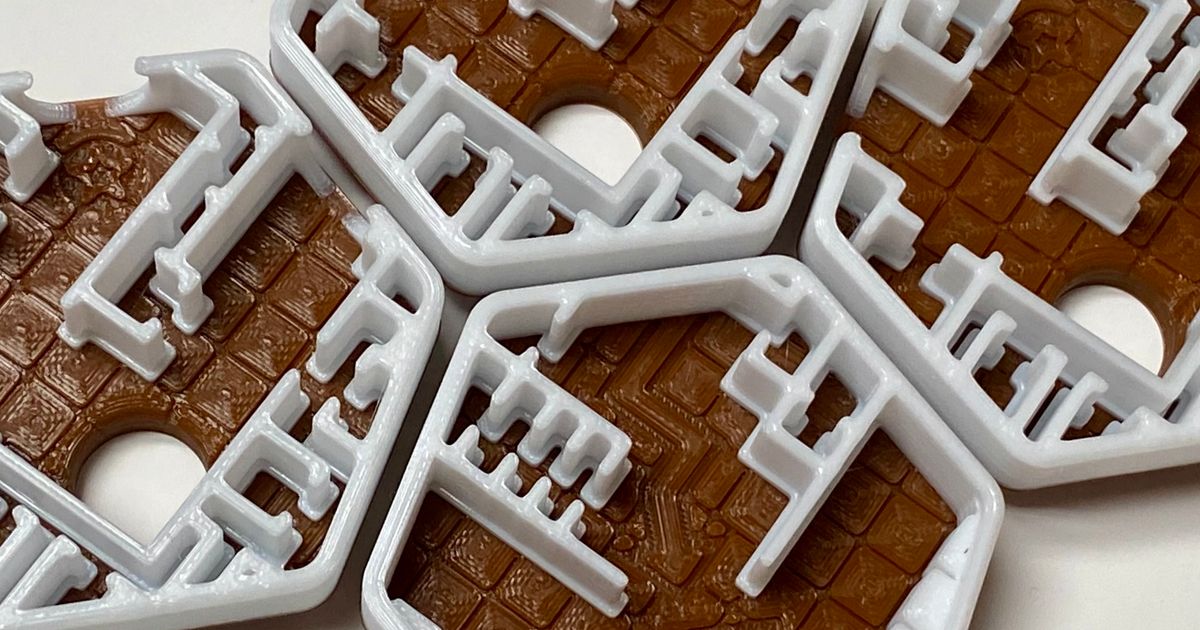 Hextraction Backrooms Tiles Remix by Hackjaz | Download free STL model ...