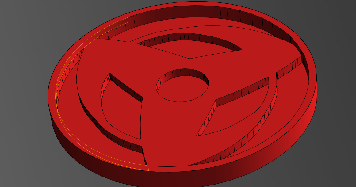 sharingan coaster by jagondela | Download free STL model | Printables.com