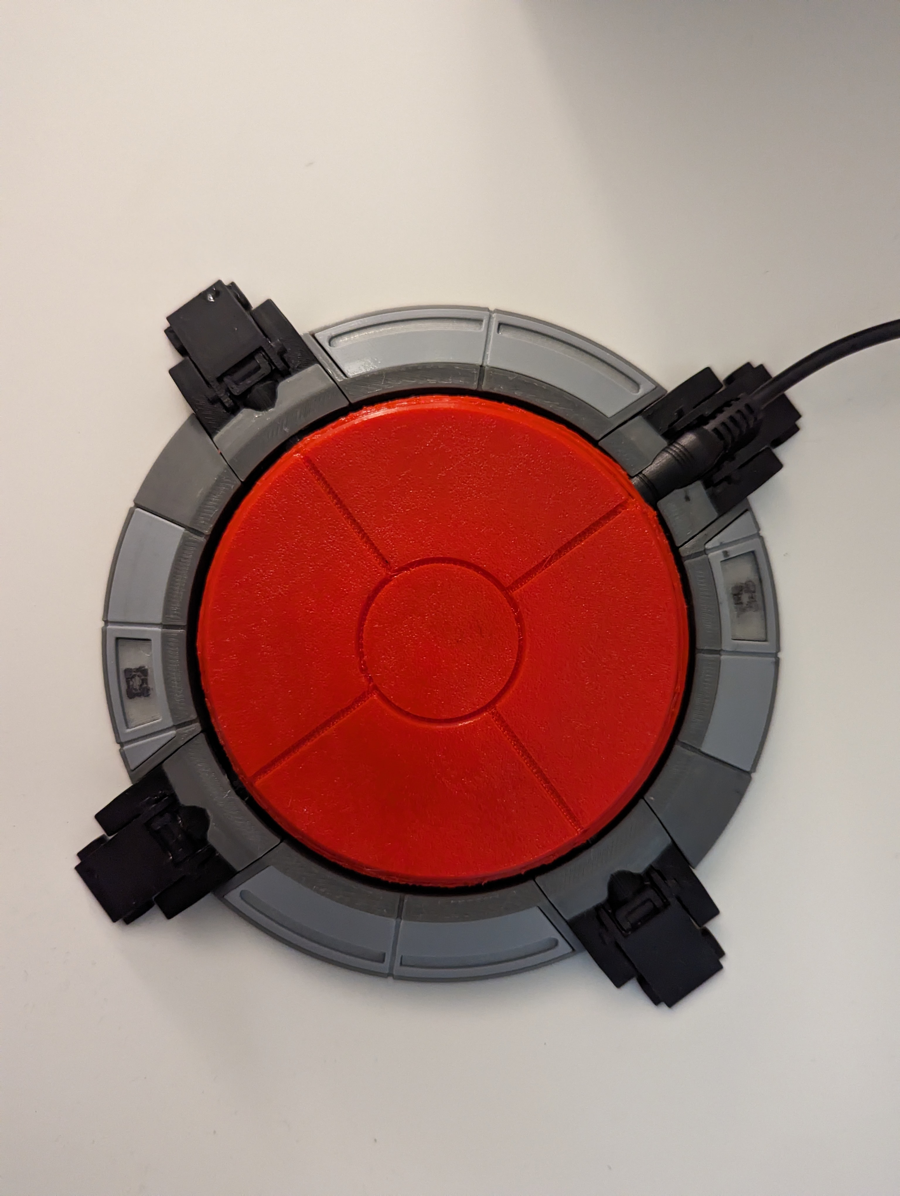 Aperture Science Portal Button Wireless Charger by CharlesAhrens ...