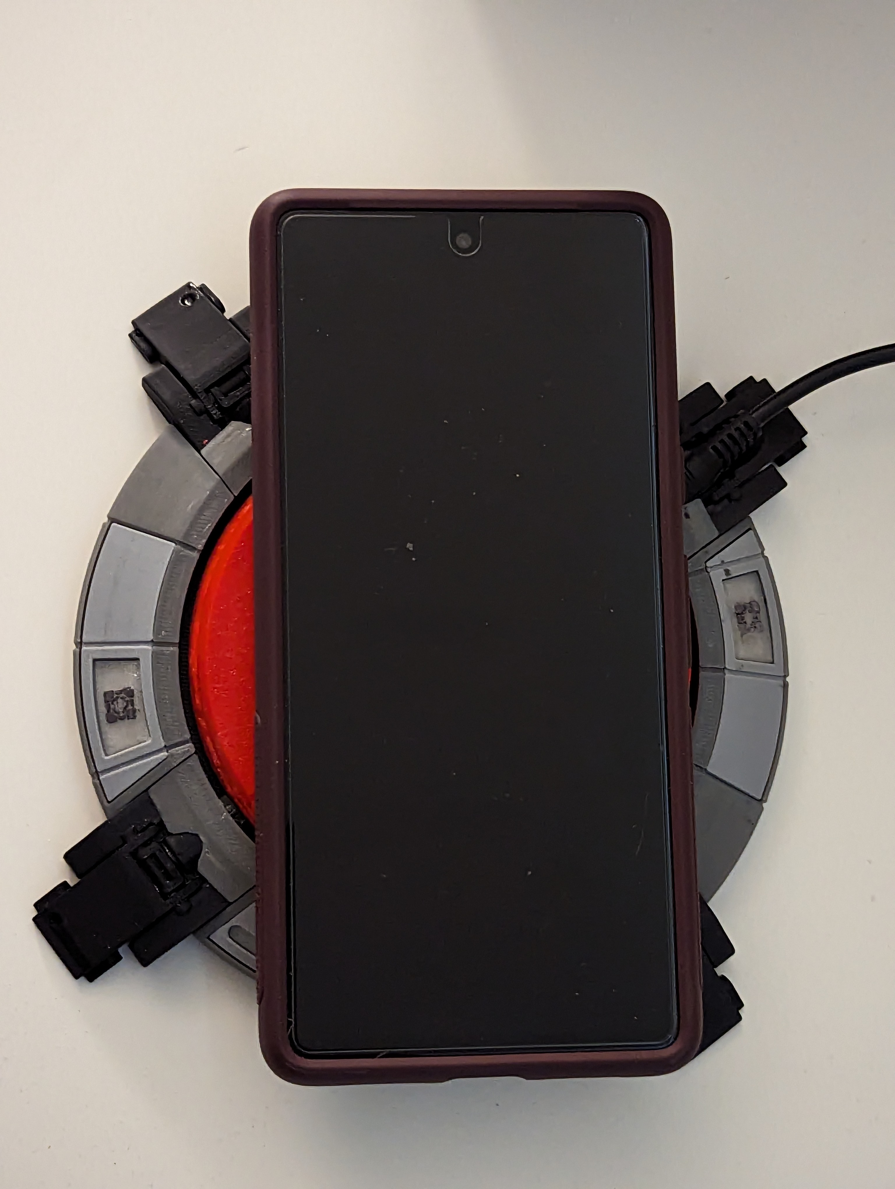 Aperture Science Portal Button Wireless Charger by CharlesAhrens ...