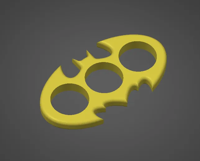 batman fidget spinner by jagondela | Download free STL model ...