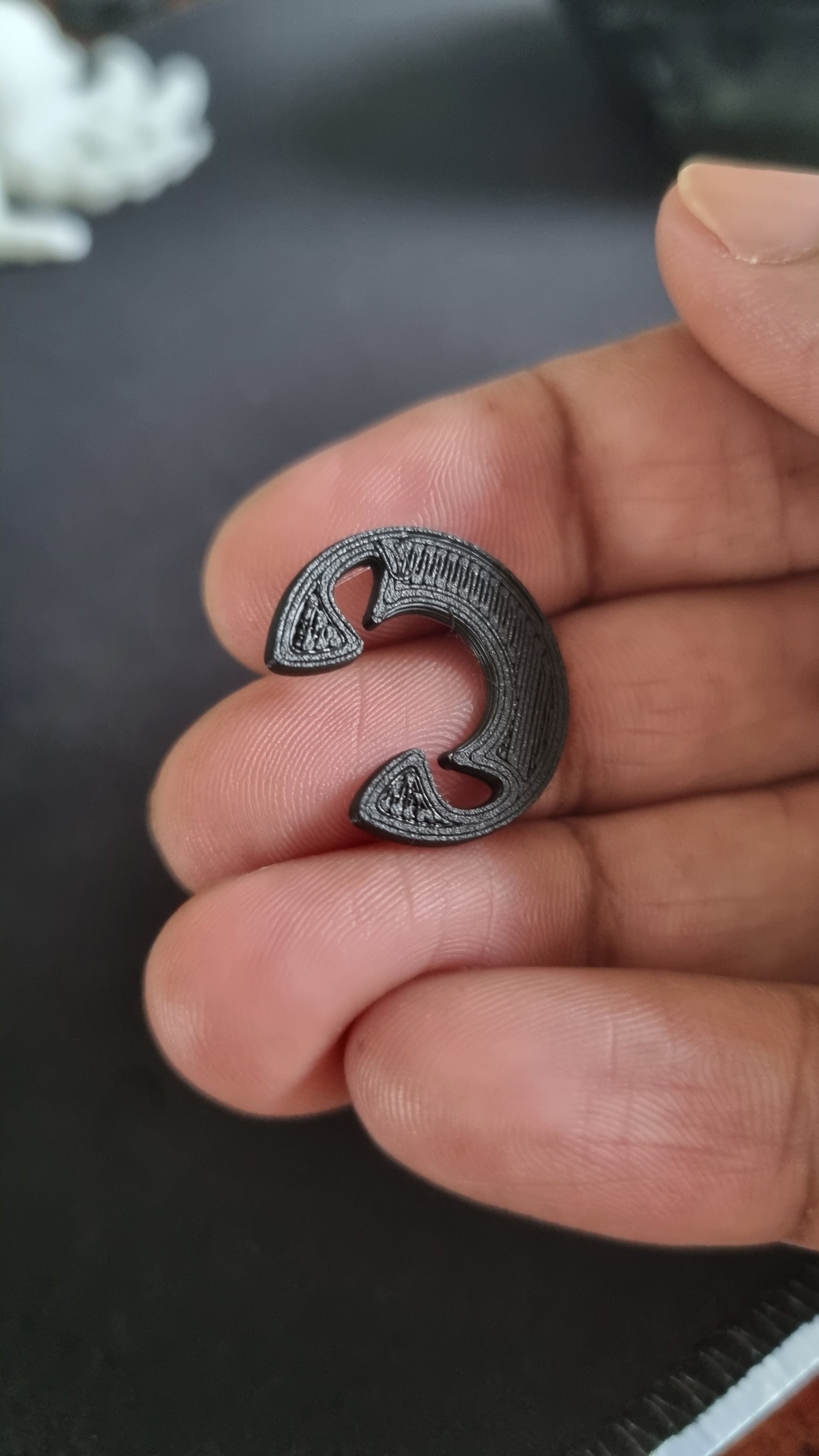 Guitar strap lock by Snehal Naik | Download free STL model | Printables.com