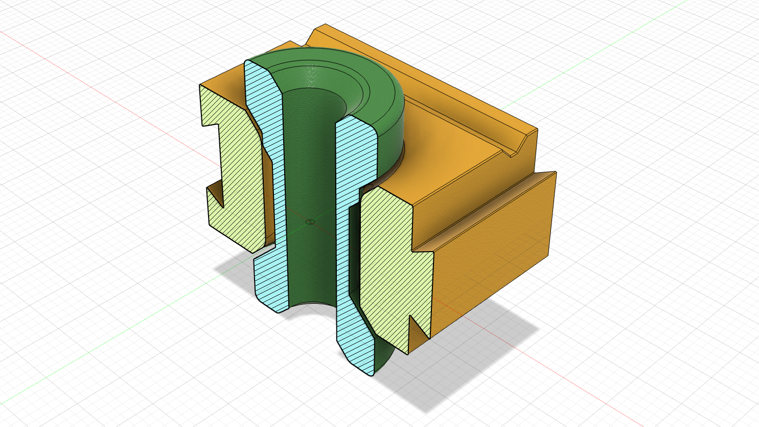 REVOLving cable mount - lockpin edition by fns720 | Download free STL ...