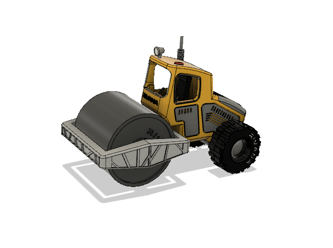 Yellow Road Roller Modern with Movements by Black Jack | Download free ...