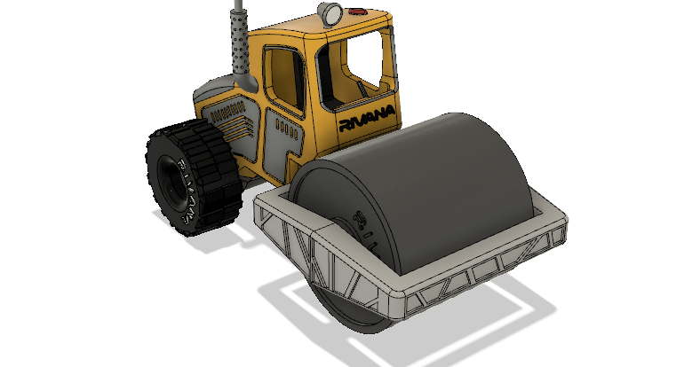 Yellow Road Roller Modern with Movements by Black Jack | Download free ...