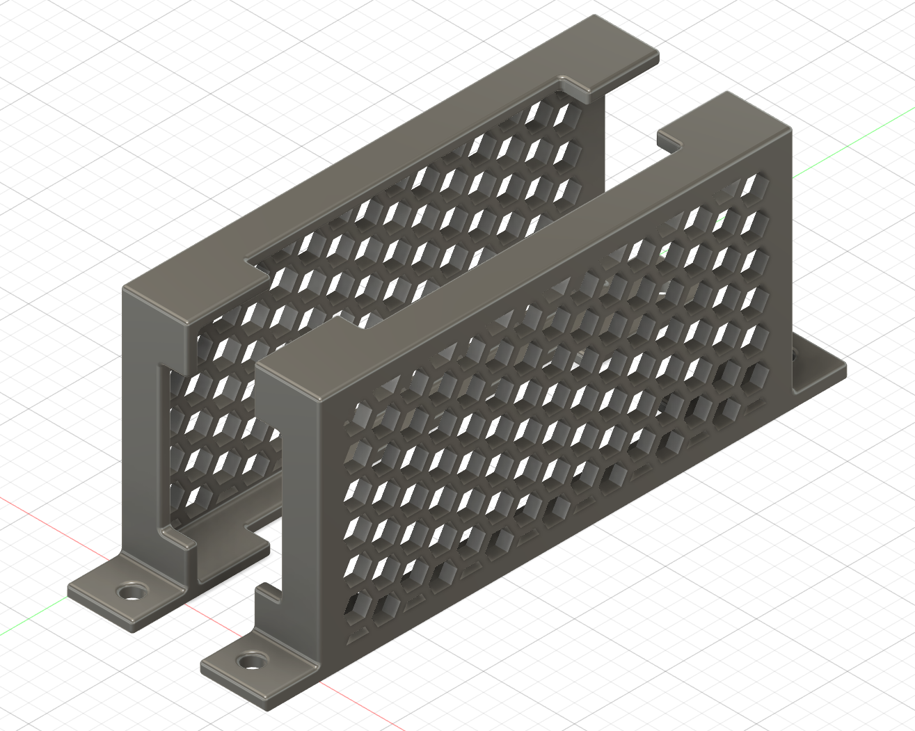 Firewall (HUNSN RJ03) wall mount by Prusdara | Download free STL model ...