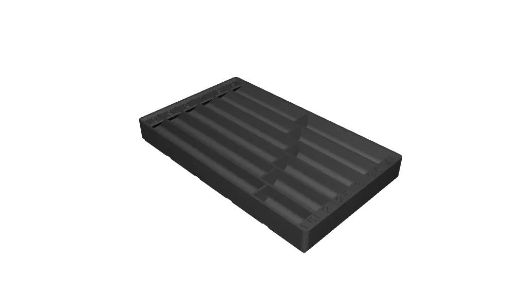 Gridfinity drill storage by Spb2005 | Download free STL model ...
