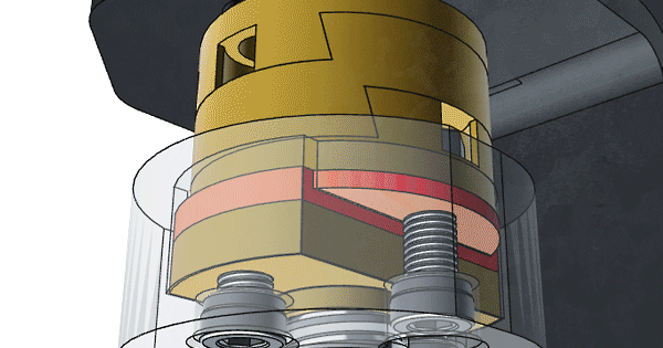 Lead Screw Nut TR8x8 Adapter to Oldham Coupling by Veskomenas ...