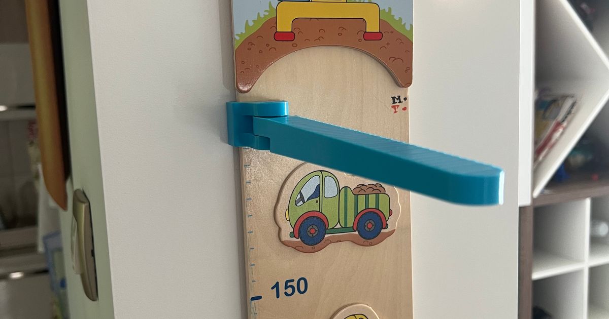 Kids Growth Meter Measuring Probe by stzoran1 | Download free STL model ...