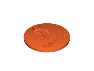 Captain Morgan Coaster by Danny Abramowksi | Download free STL model ...
