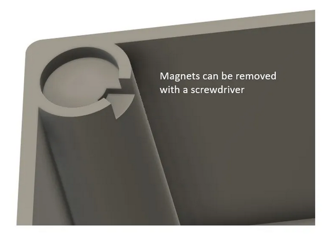 Parametric Hinged Box With Dividers and Magnetic Closure by MadMax ...