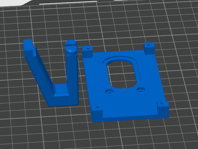 P1PTouch mount for the p1p phone holder by Tack | Download free STL ...