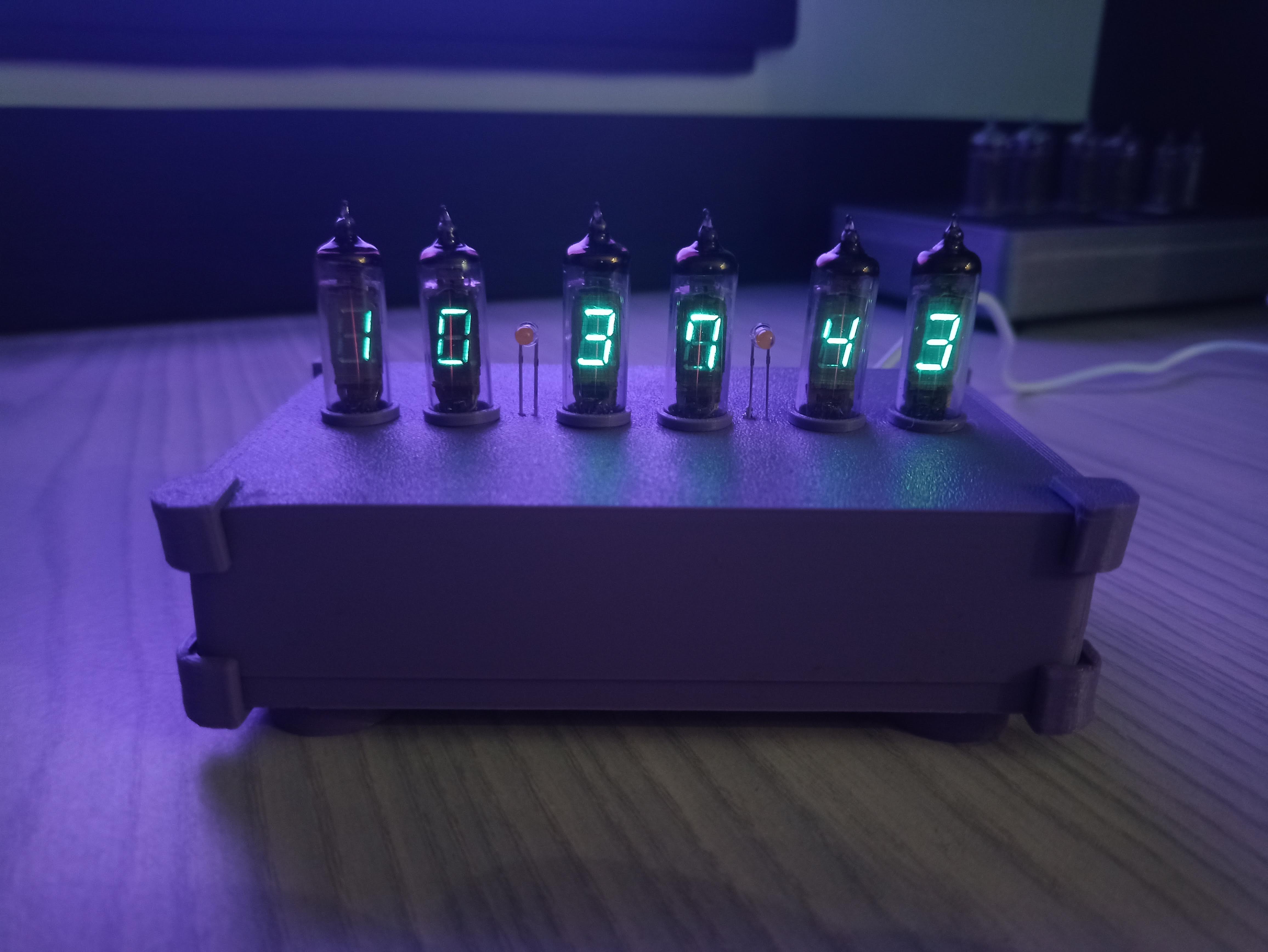 Iv 3a Vfd Clock By Revoxsvko Download Free Stl Model