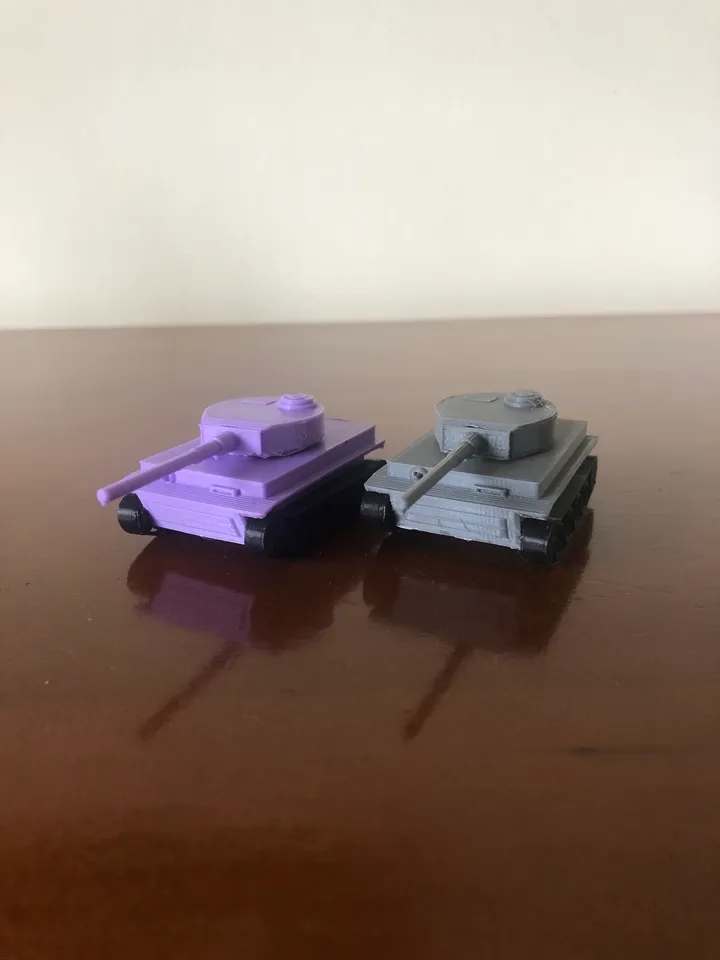 LITTLE CUTE TANK TIGER EASY TO PRINT by Leokaldzik | Download free STL ...