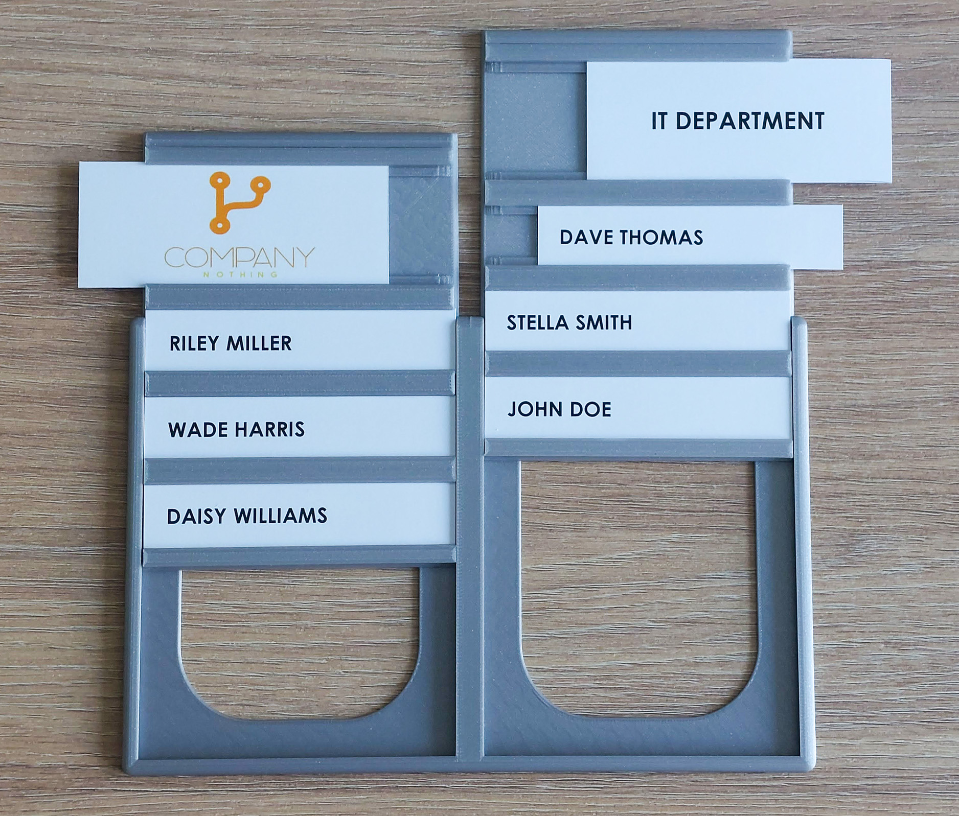 Office wall nameplate / tag by Frantisek23 | Download free STL model ...