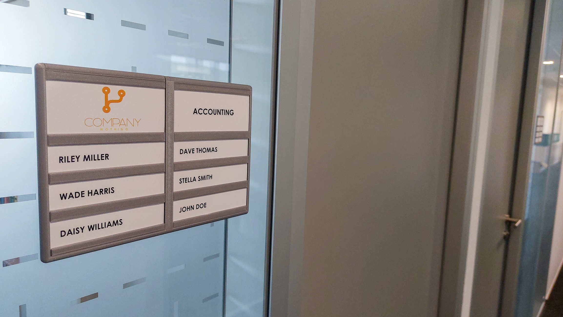 Office wall nameplate / tag by Frantisek23 | Download free STL model ...