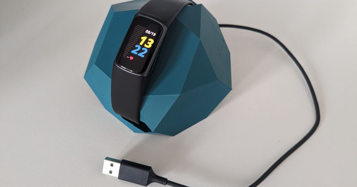 Low Poly Fitbit Charge Stand by 3Dri | Download free STL model ...