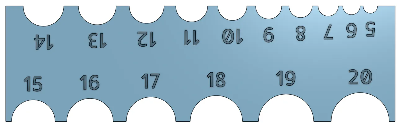Fillet Gauges by Frankinator | Download free STL model | Printables.com