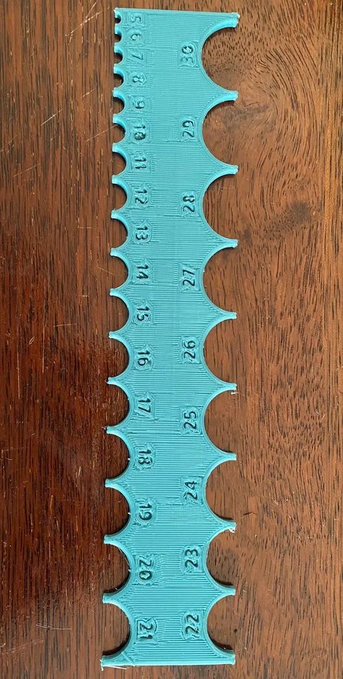 Fillet Gauges by Frankinator | Download free STL model | Printables.com